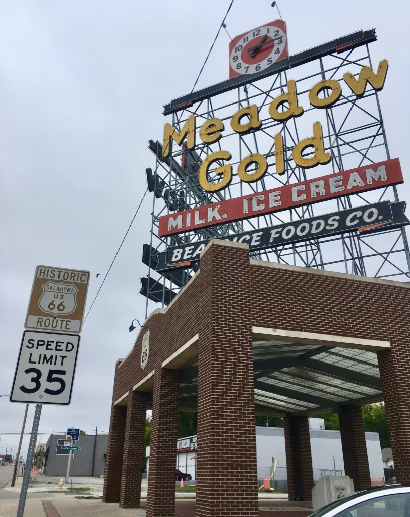 The Meadow Gold Sign in Tulsa, Oklahoma, a study in how iconic historic ...
